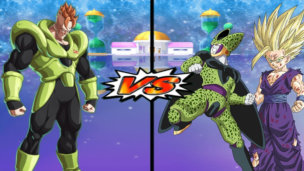 DBZ BT4: ANDROID #16 VS TEEN GOHAN SSJ2 & CELL PERFECT FORM (SPECIAL ...