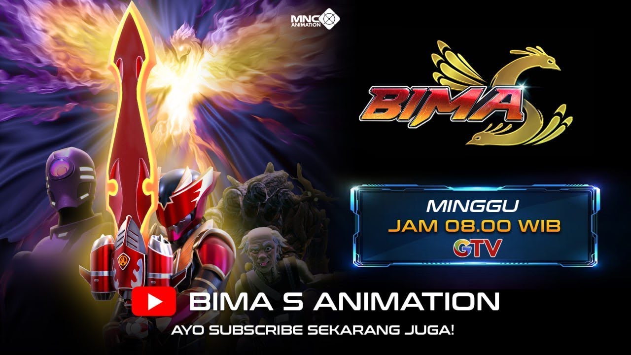 Bima S Animation, Setiap Hari Minggu Jam 08.00 WIB di GTV - YouTube