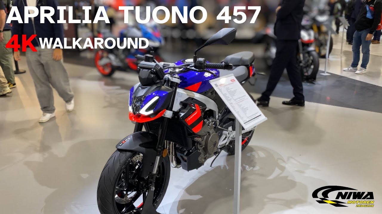 Aprilia touno 457 | 4K walkaround - YouTube