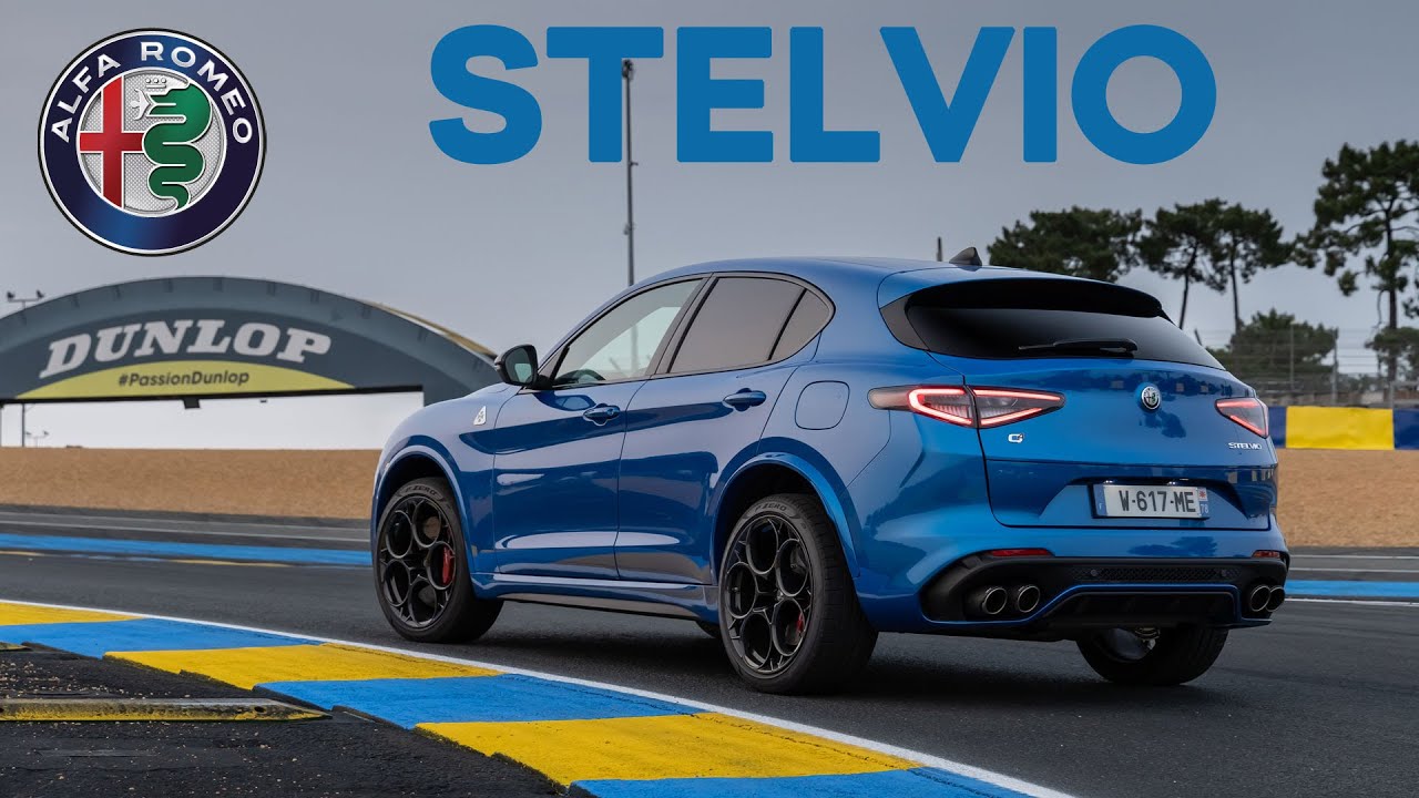 Alfa Romeo Stelvio Quadrifoglio 100° Anniversario in Blu Misano - YouTube