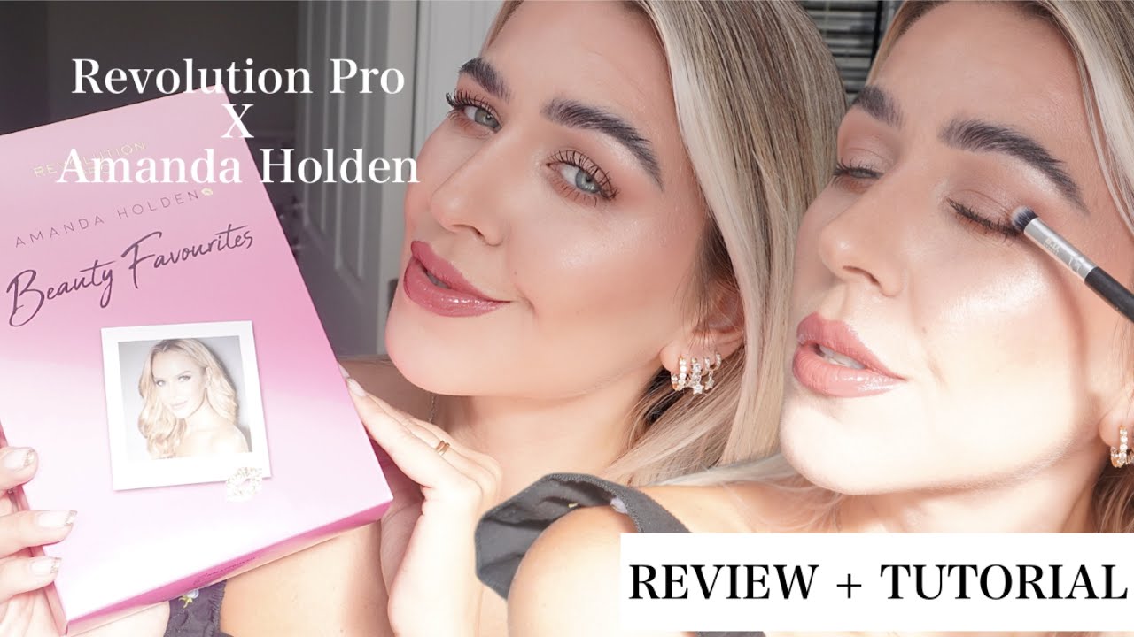 Revolution Pro x Amanda Holden Beauty Box review + tutorial - YouTube