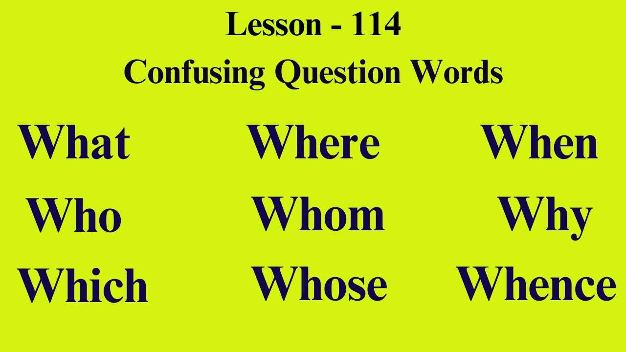 Daily learn confusing English words easily 15 minutes | Lesson – 114 ...