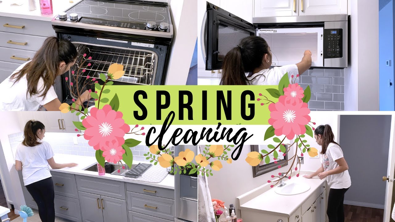 SPRING CLEANING WITH ME 2020 | EXTREME ENTIRE HOUSE CLEANING SATISFYING ...