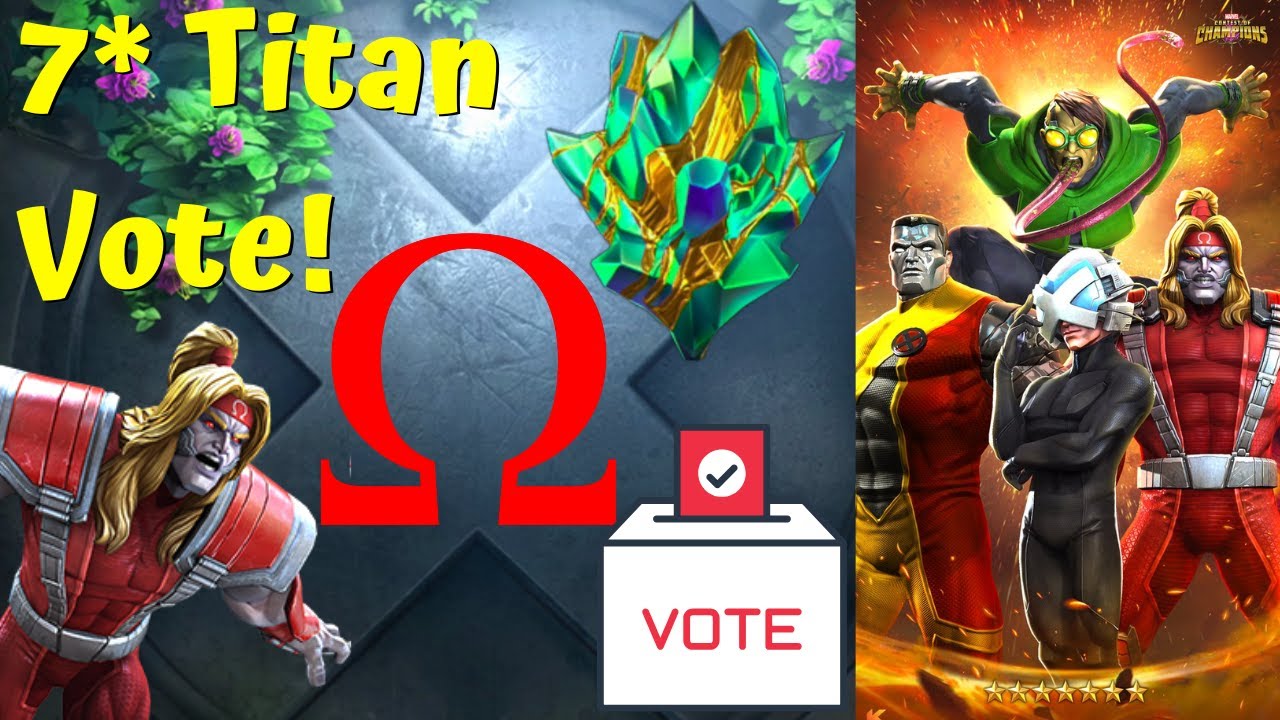 7-Star Titan Pool Mutant Vote! #OmegaRed! Twitter Poll! - Marvel ...