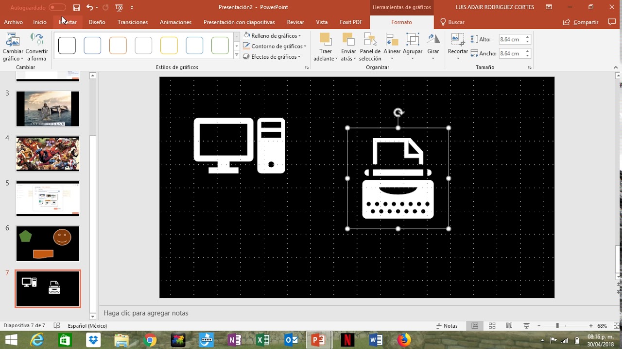 Menú Insertar Power Point - YouTube