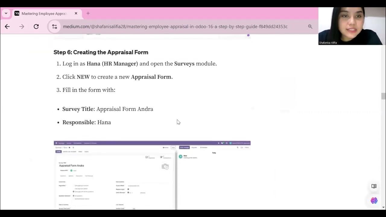 Mastering Employee Appraisal in Odoo 16: A Step-by-Step Guide - YouTube