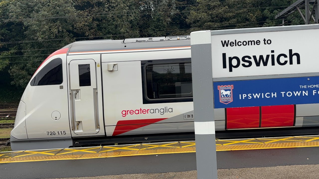 Ipswich Railway Station | Trains at and a tour of the station | Freight ...