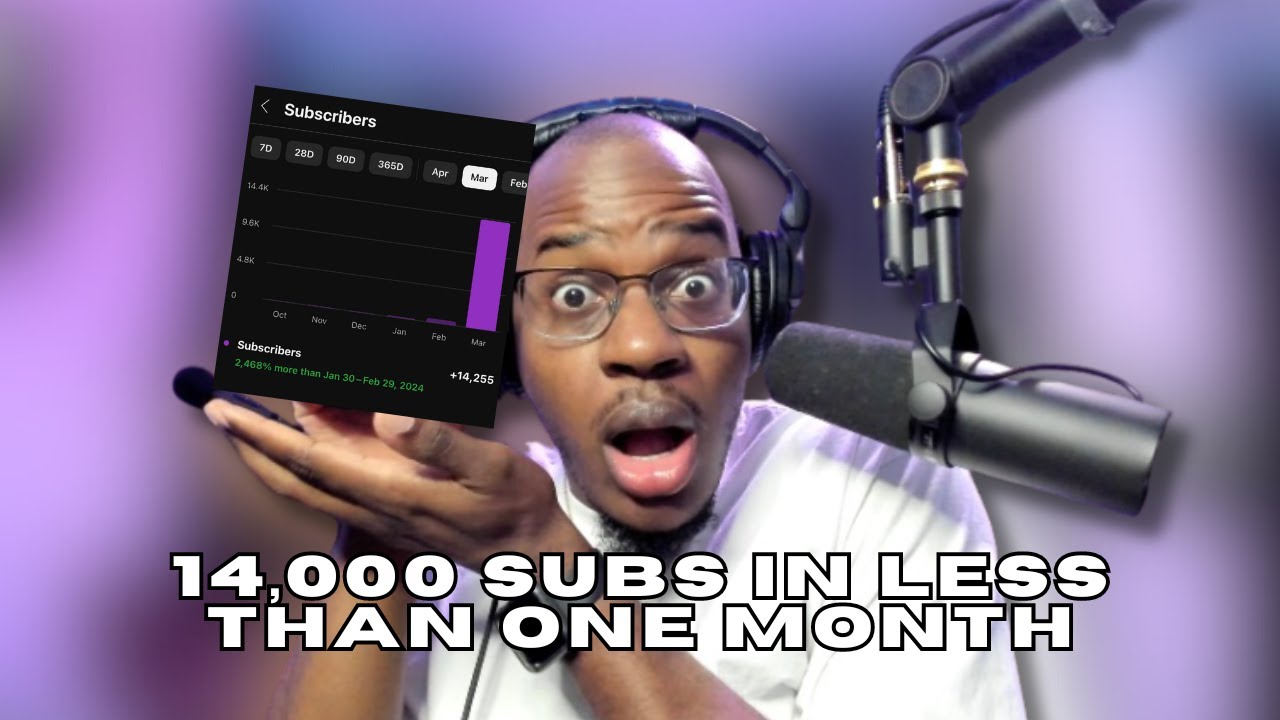 14,000 SUBSCRIBERS IN LESS THAN ONE MONTH | How I Did It - YouTube