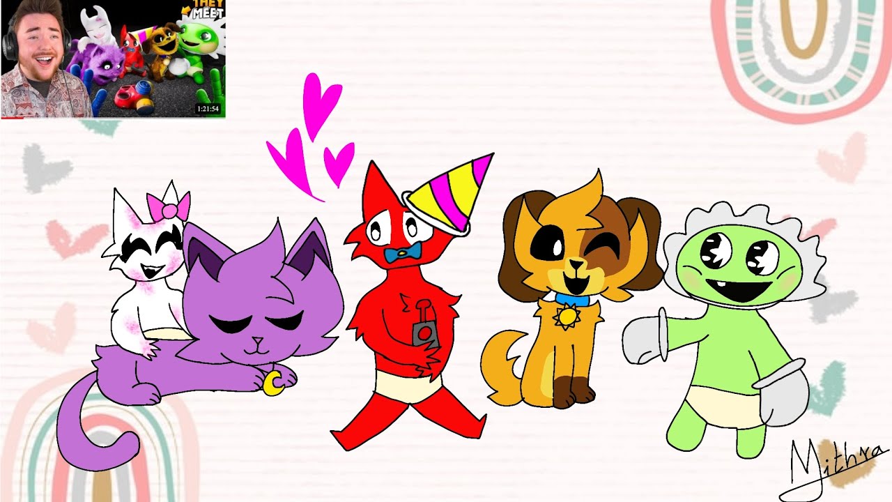 all baby mods by dakblake!!! [speedpaint] (ft. garten of banban and ...