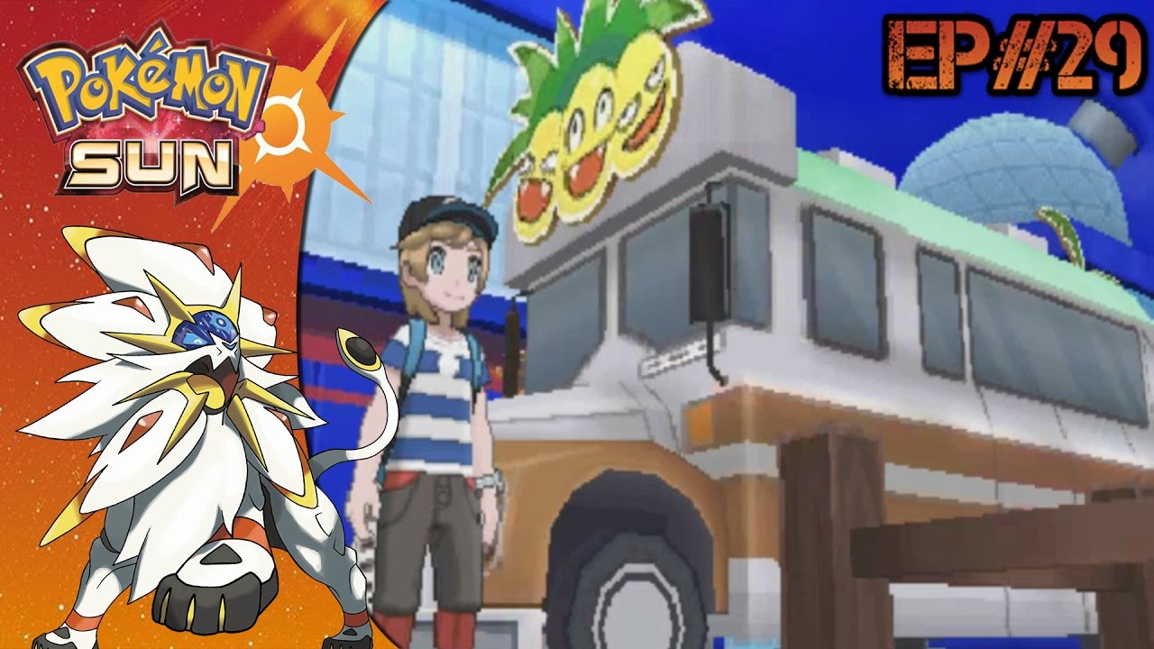 Pokémon Sun Let's Play Ep#29: Climbing Mountains - YouTube