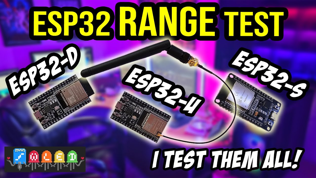 WiFi Showdown: Unleashing the Power of 3 ESP32 Chips! Range Test ...
