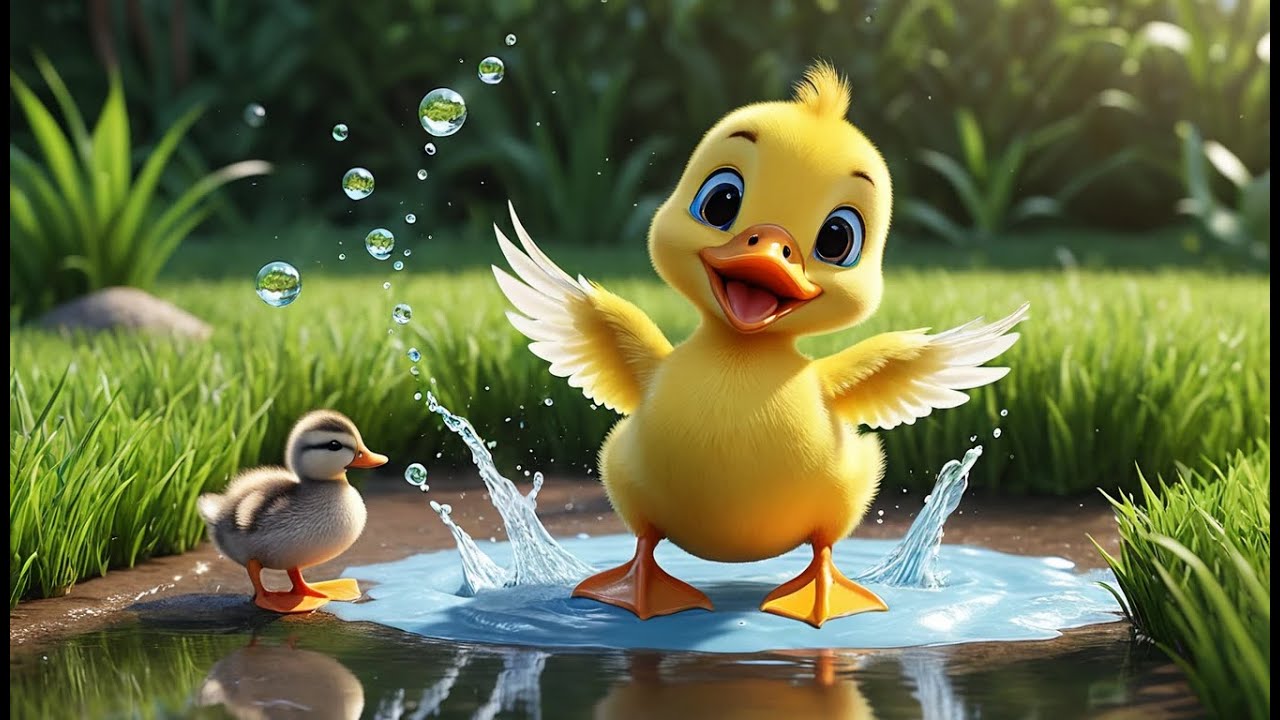 Baby Duck, Quick, Quick, Quick | Fun Duck Song for Kids | Waddle and ...