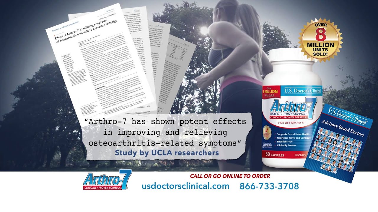Arthro-7®: Clinically Proven Joint Support Formula - YouTube
