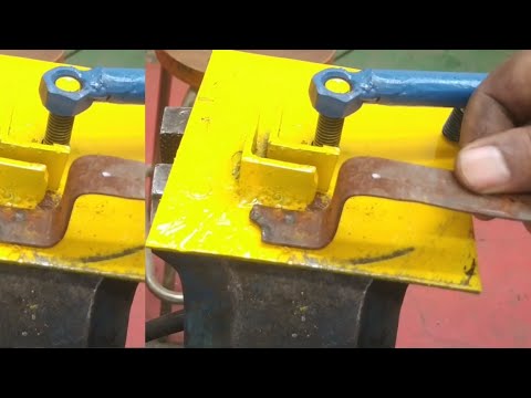 How to make amazing multi purpose metal bender from scrap metal pieces ...
