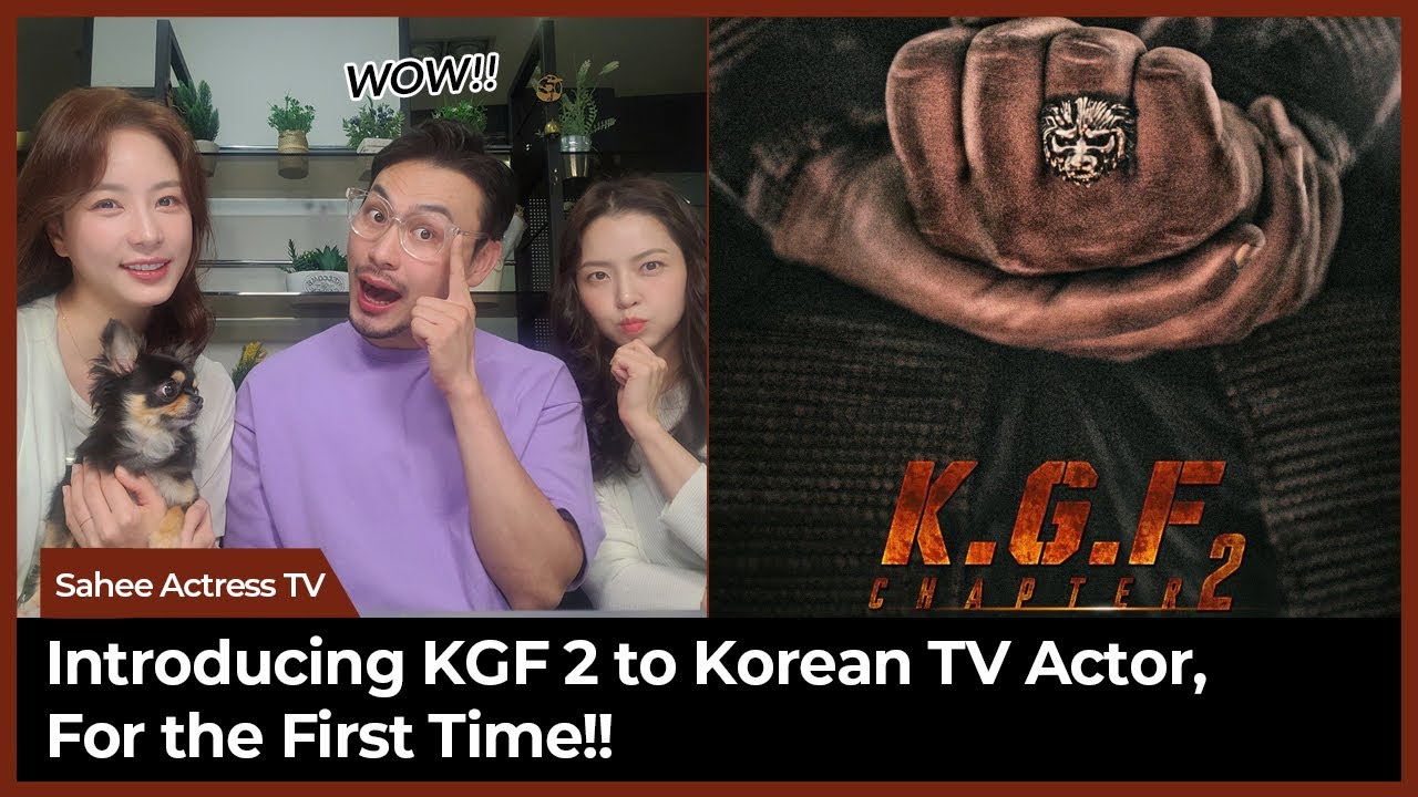 (English subs)Actress Introducing KGF 2 to Korean TV Actor, For the ...