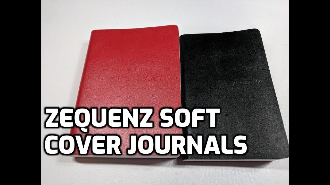 Zequenz Soft Cover Pocket Journal Unboxing and Review - YouTube