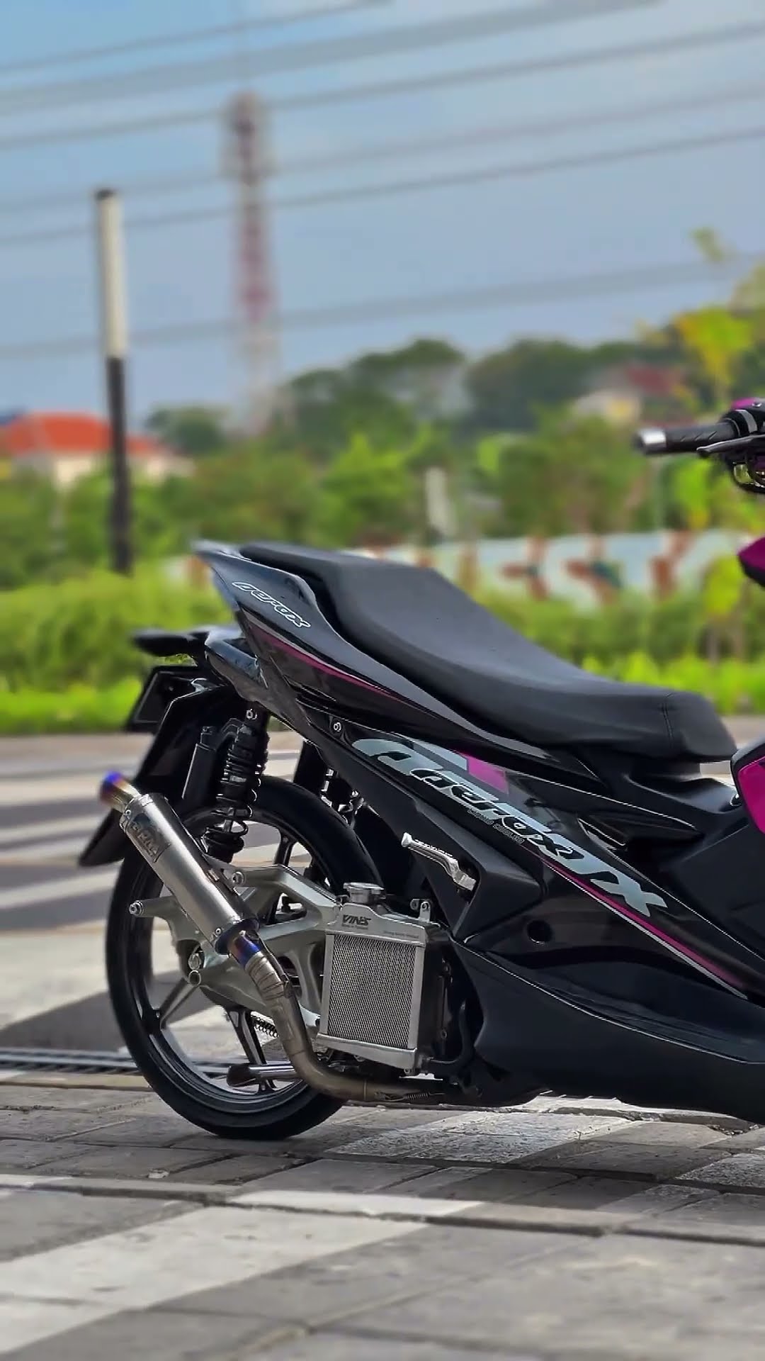 modifikasi ring 17 aerox old #modif #motor - YouTube