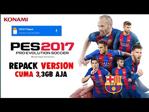CARA BERMAIN PES 2017 DI PC/LAPTOP - YouTube