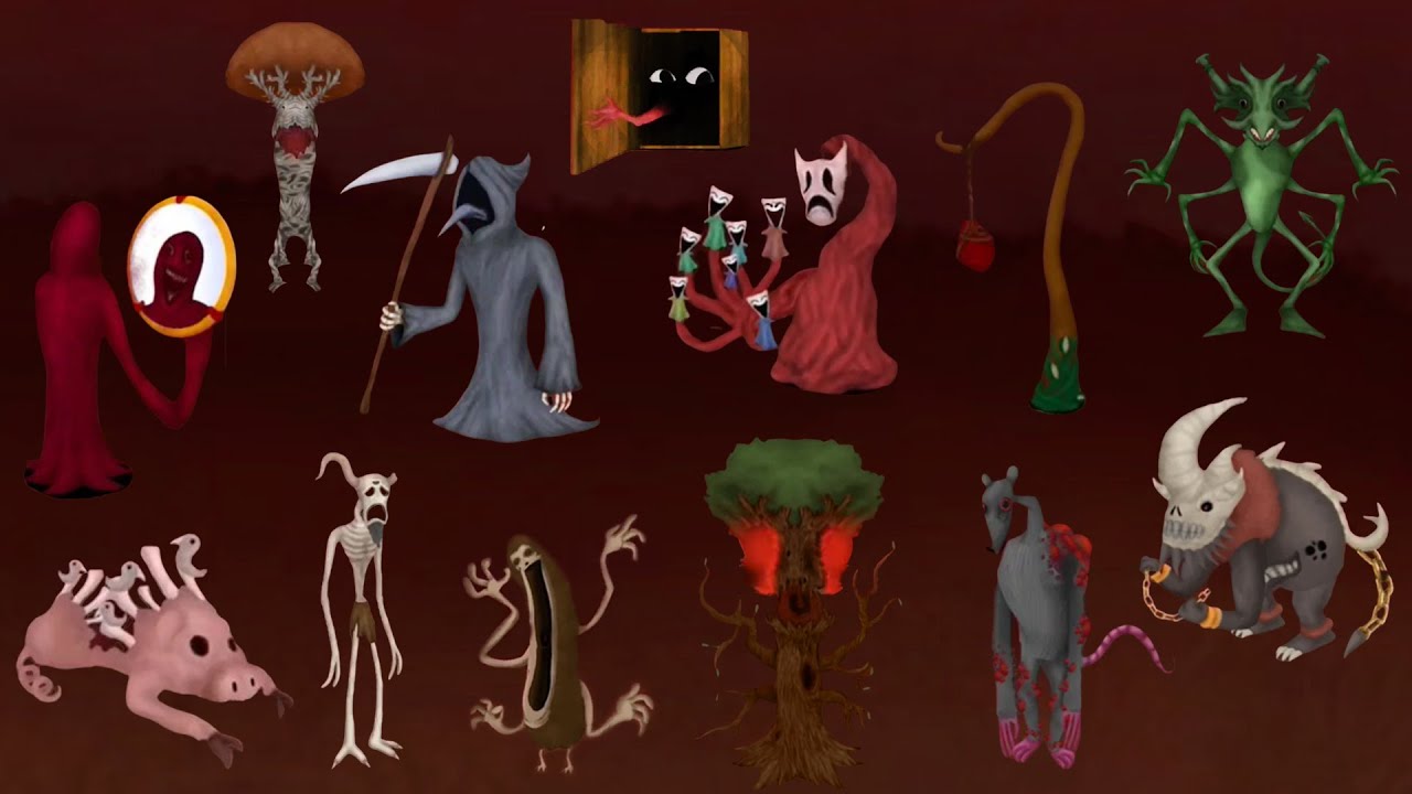 ALL Fanmade Inferno Tsumi Island, Mirror Island, Macabre Island | Plushyplushmsm - YouTube