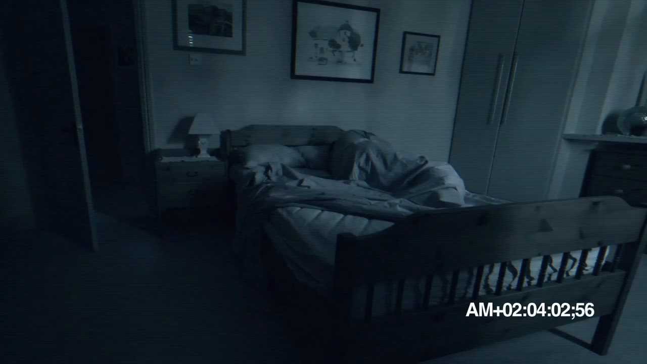 Anubis the Barkless Dog in PARANORMAL ACTIVITY - YouTube