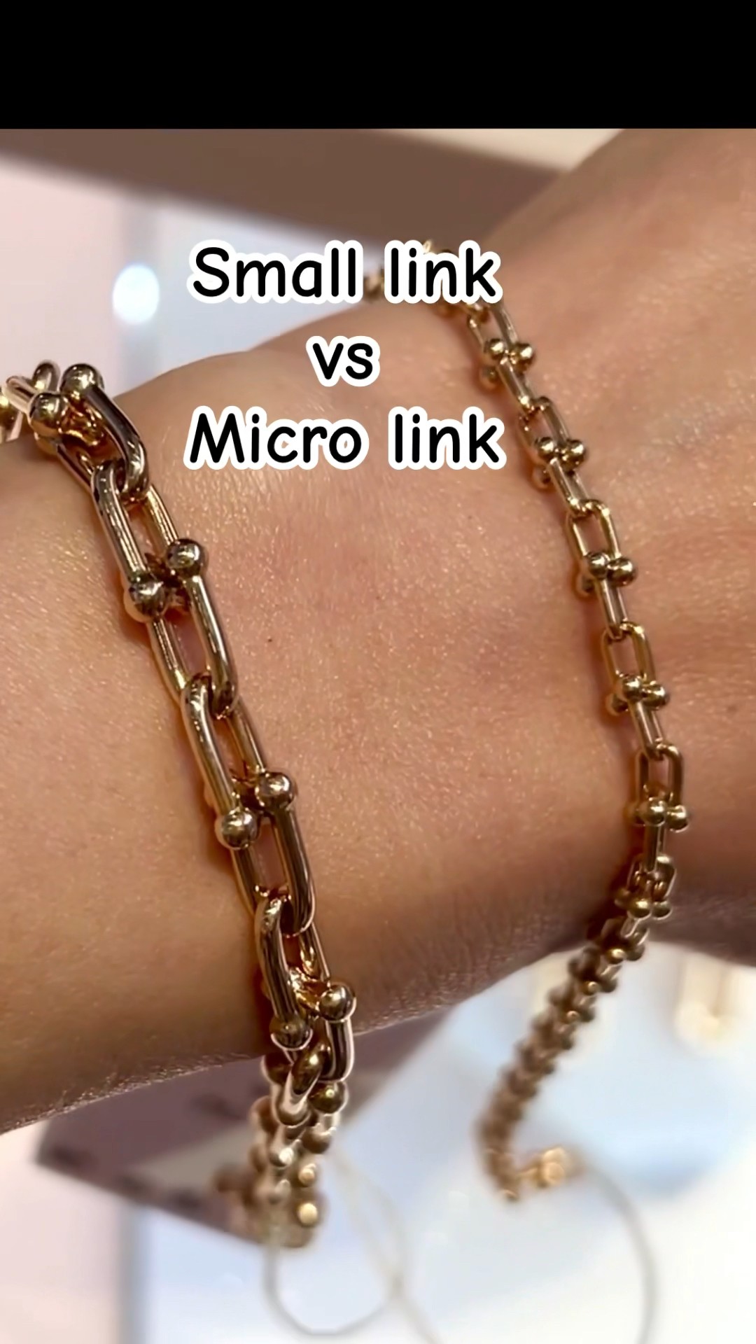 Tiffany microlink bracelet store