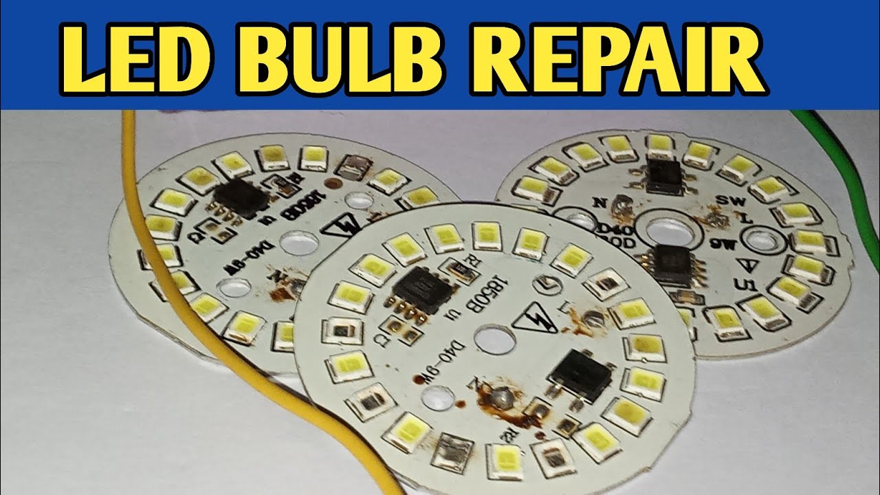 How to Check LED Bulb || Led light Repair - YouTube
