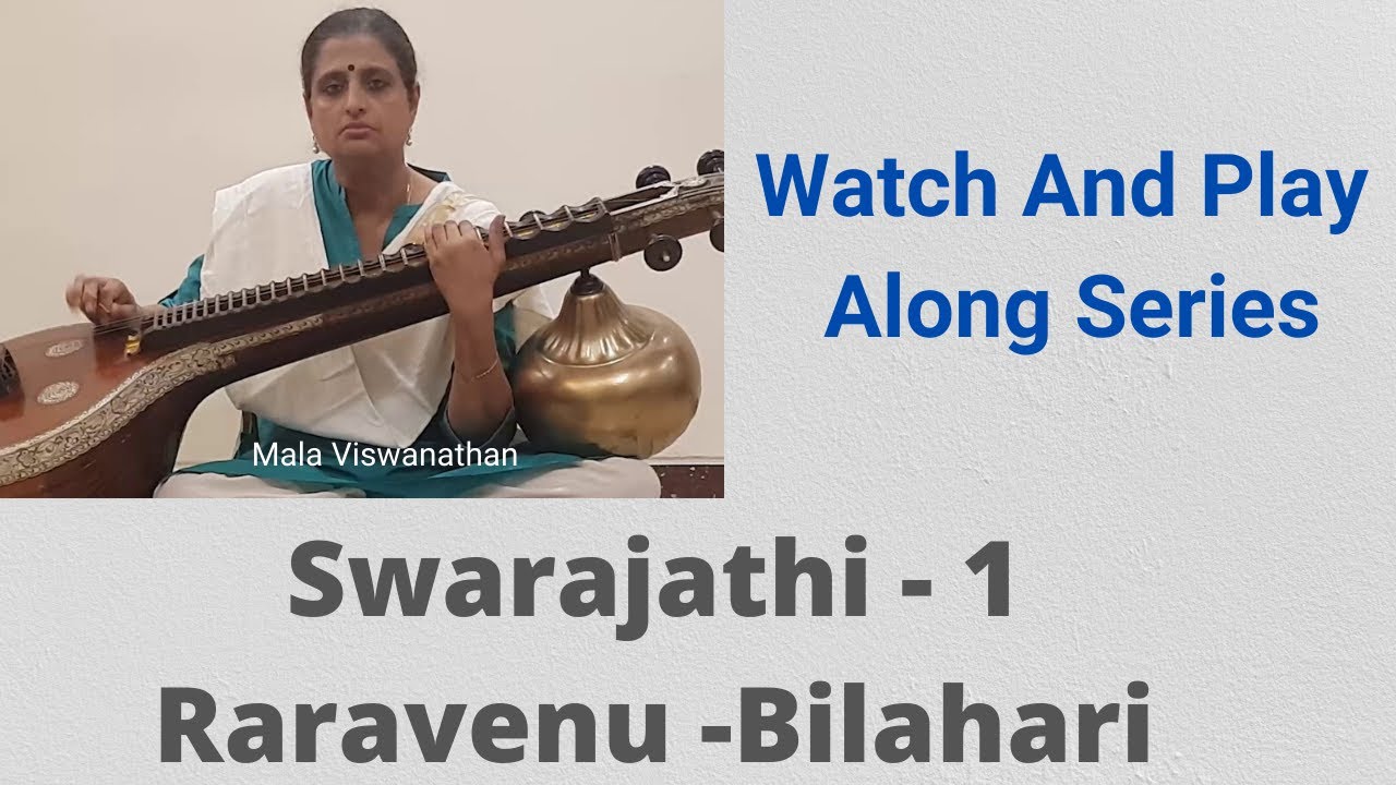 Learn Swarajathi 1 | Raravenu Gopapala | With Thalam | Watch And Play ...