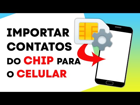 COMO IMPORTAR CONTATOS DO CHIP PARA O CELULAR | SAMSUNG