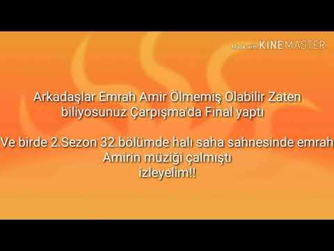 Çukur Emrah Amir 3.Sezonda Geri mi Dönüyor?