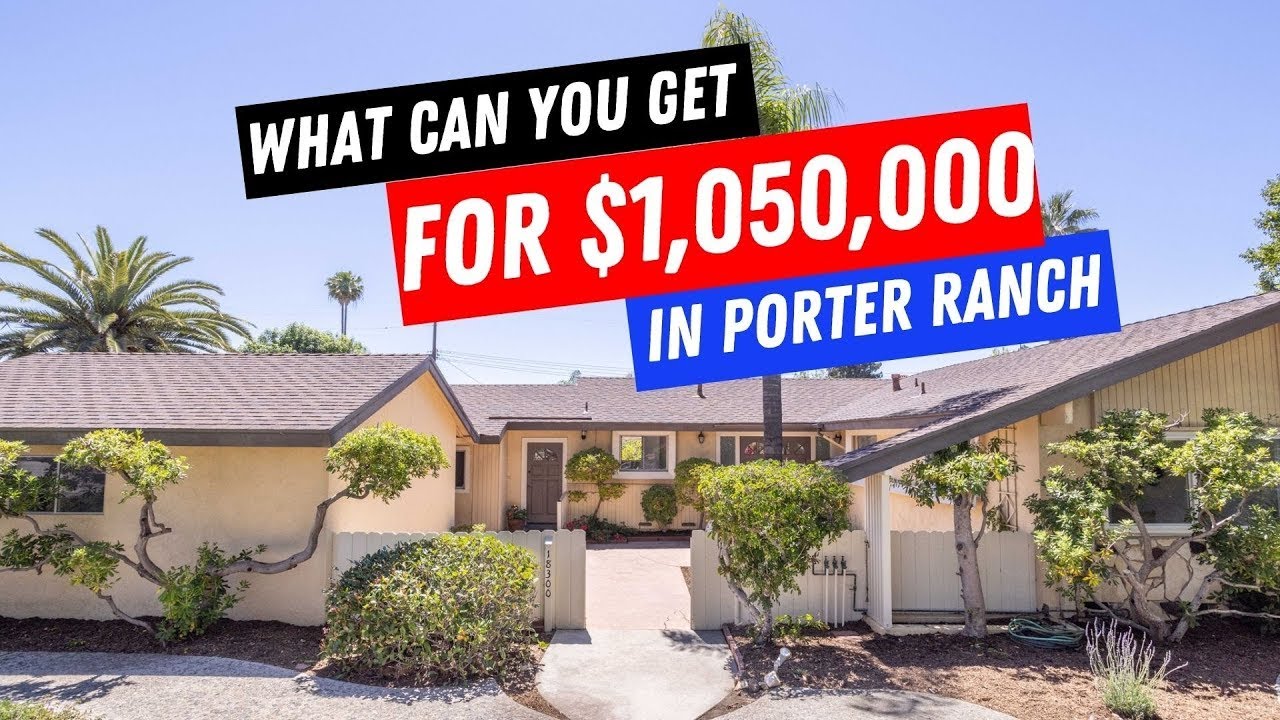 Porter Ranch Home Tour- Single Story 5 Bedroom Ranch Style Home - YouTube