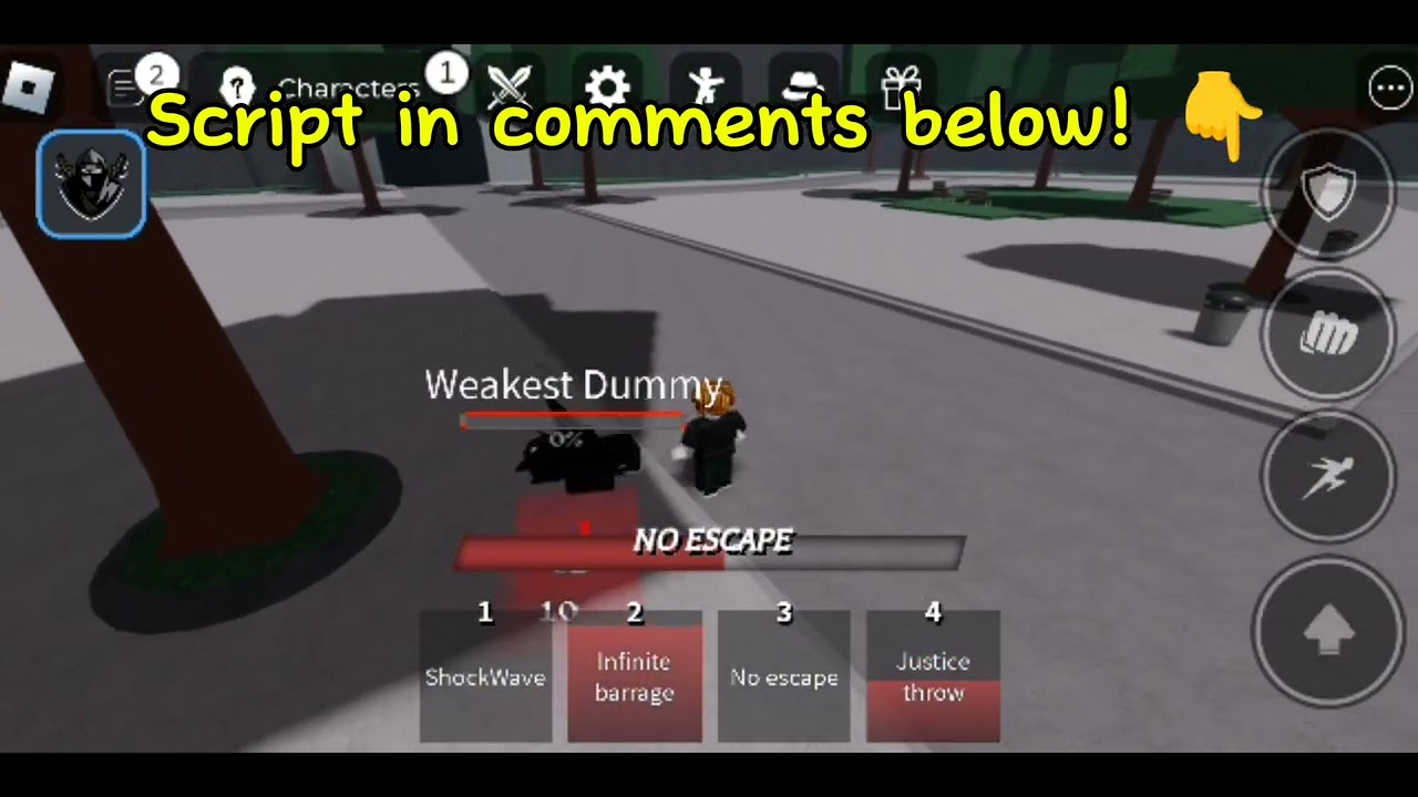 The Strongest Battlegrounds SCRIPT! *[Custom Moveset!]* *[LIKE GOJO ...