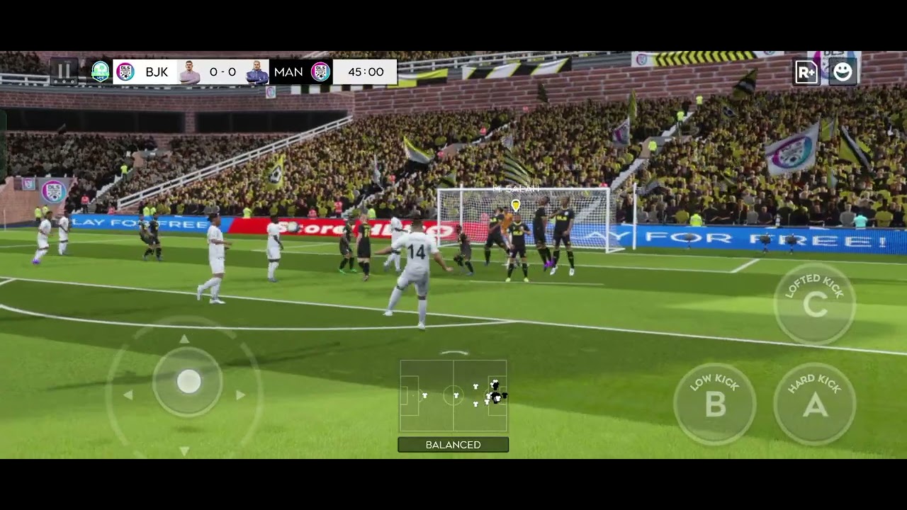 DLS football games. DLS futbol maçı. - YouTube