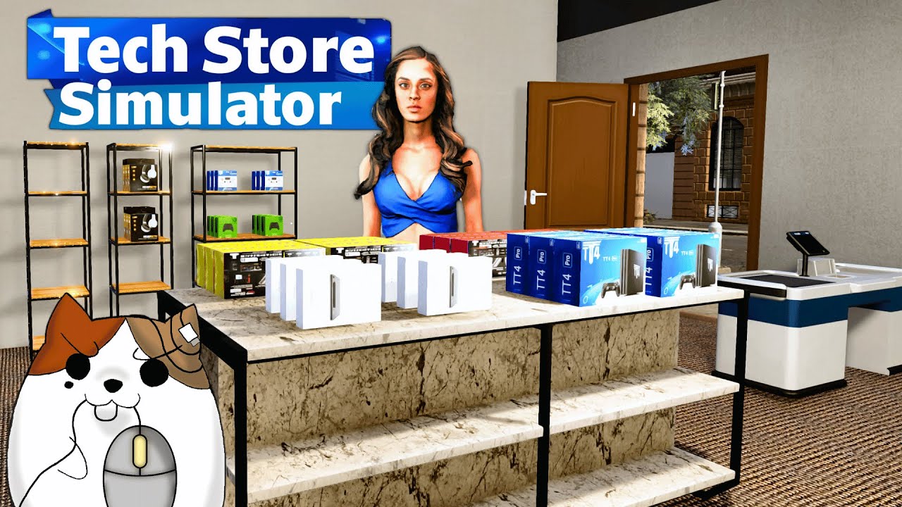 Tech Store Simulator First Look! | New Electronics Store Sim! - YouTube