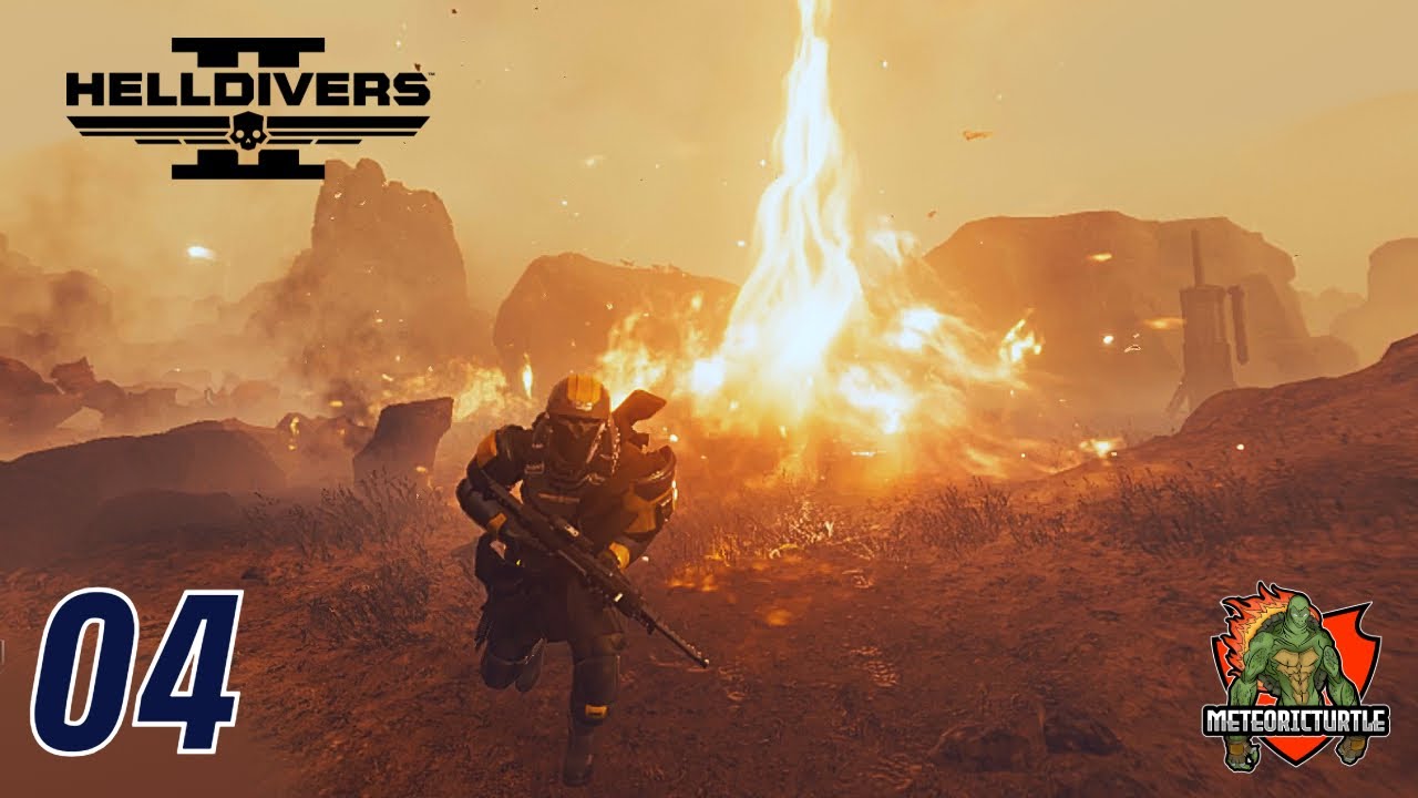 HellDivers 2 Gameplay | Episode 04 - Firestorm Hell!!! - YouTube