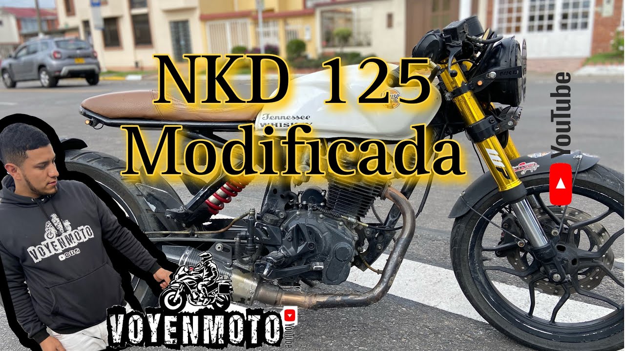 NUEVA sección, MOTO TUNING AKT NKD 125 modificada - YouTube