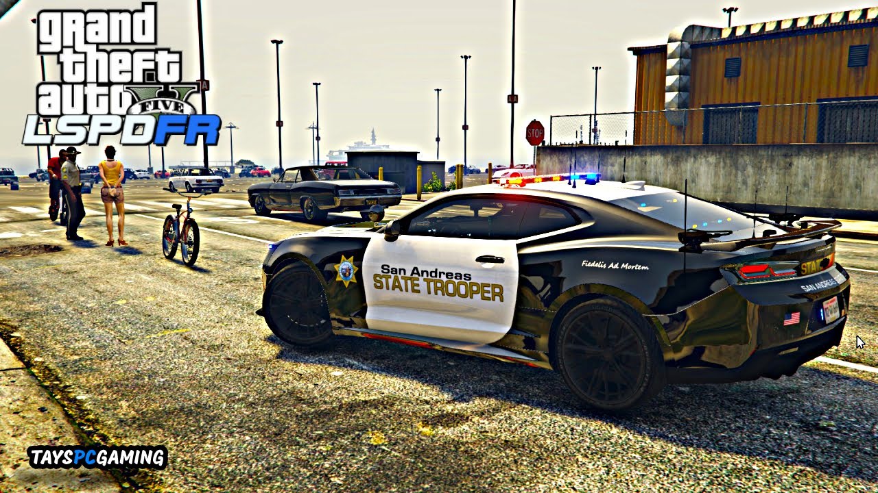 GTA 5 LSPDFR SAN ANDREAS STATE TROOPER | 2 OUTSTANDING ARREST WARRANT ...