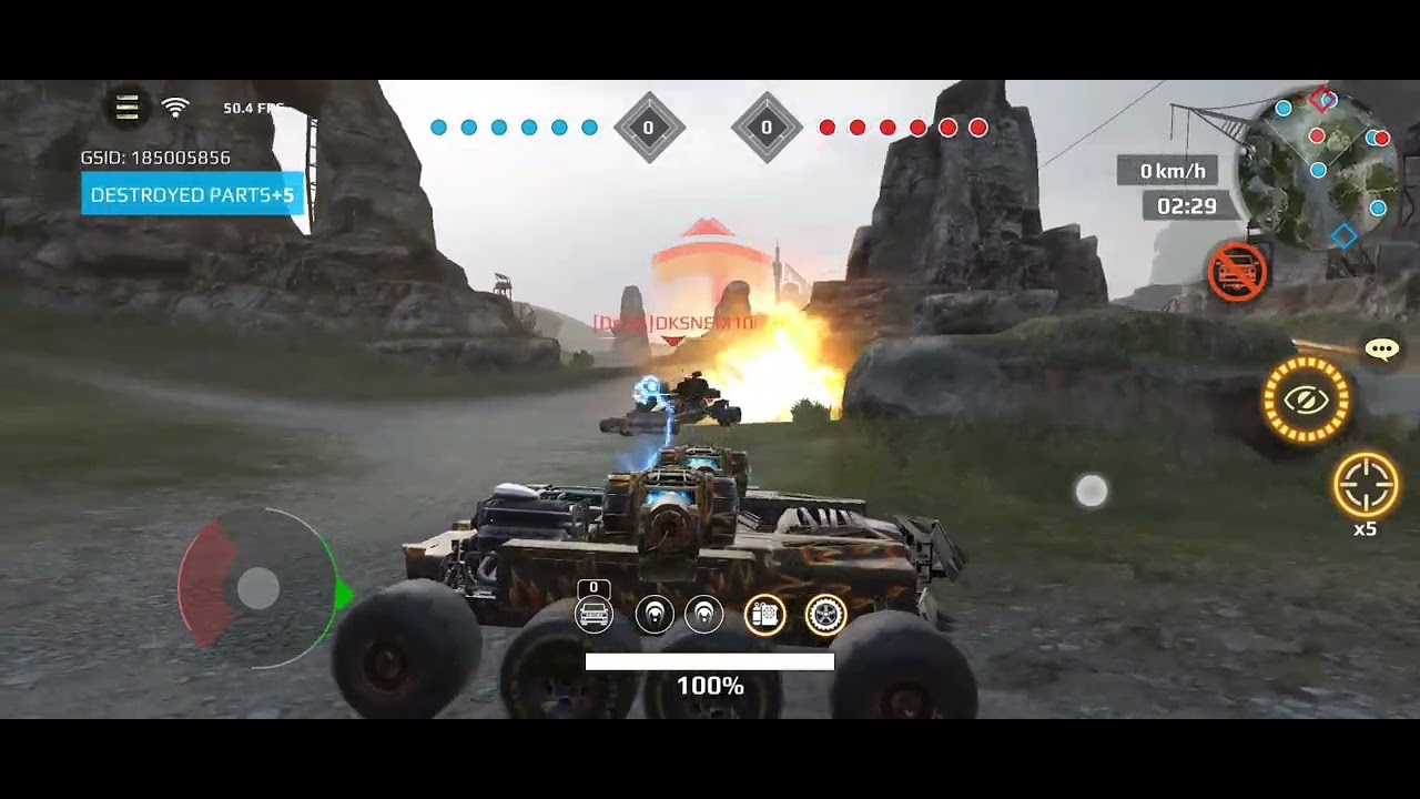 Bat with dual Quasar [crossout mobile] - YouTube