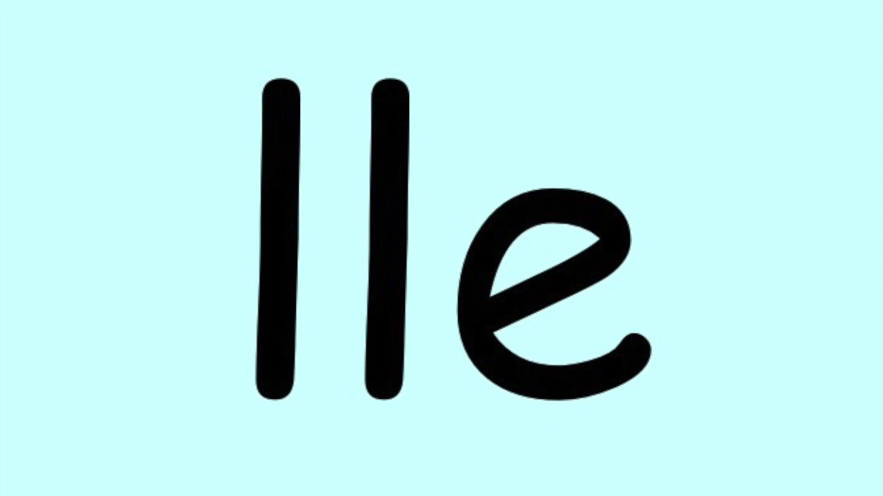 Silabas con E - YouTube