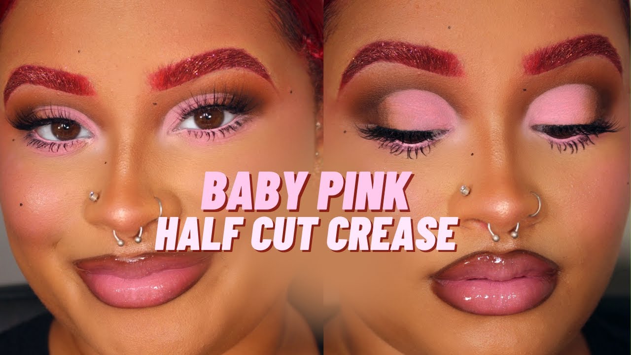 HOW TO DO: HALF CUT CREASE EYESHADOW LOOK - YouTube