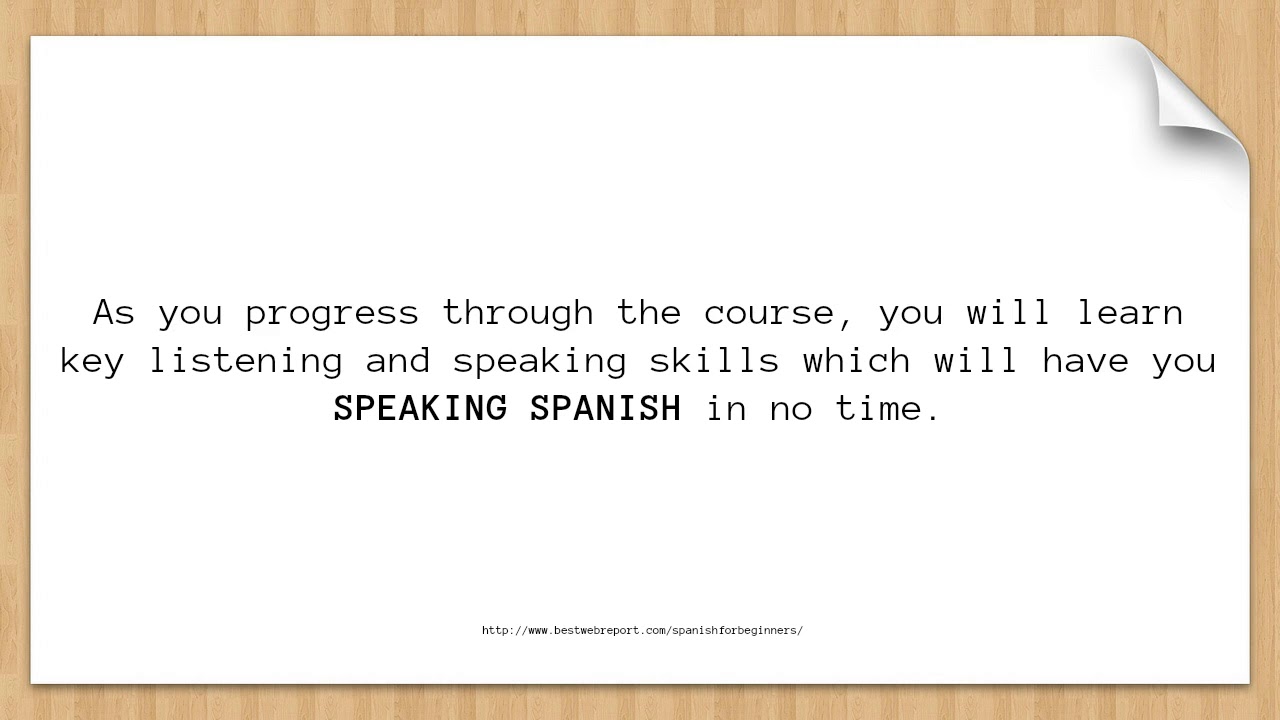 How To Learn Spanish For Beginners - Spanish CD Language Lessons - YouTube