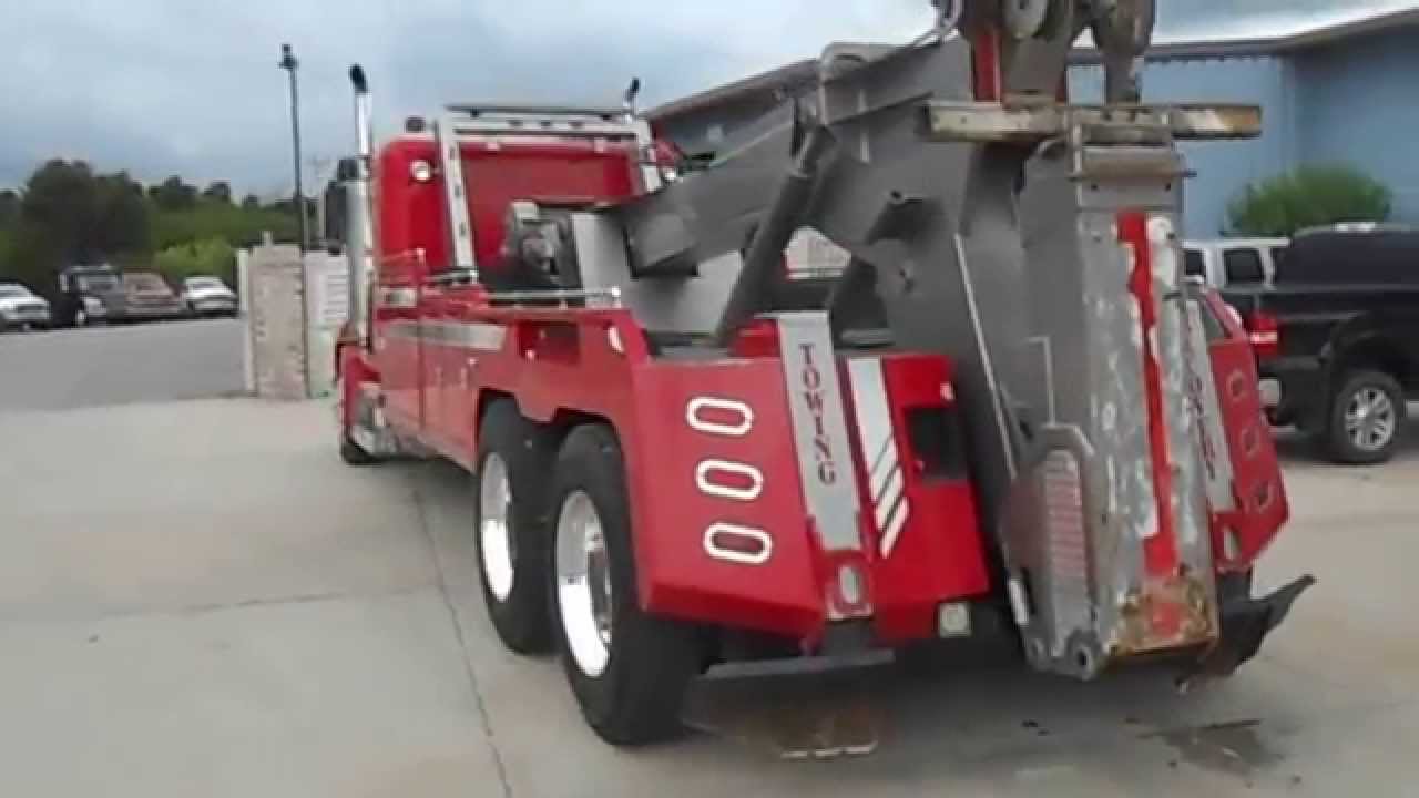1990 Freightliner with Nomar 30 Ton - YouTube