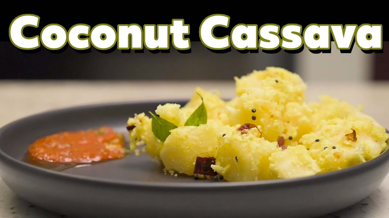 Sri Lankan CASSAVA - A Quick & Simple Recipe - YouTube