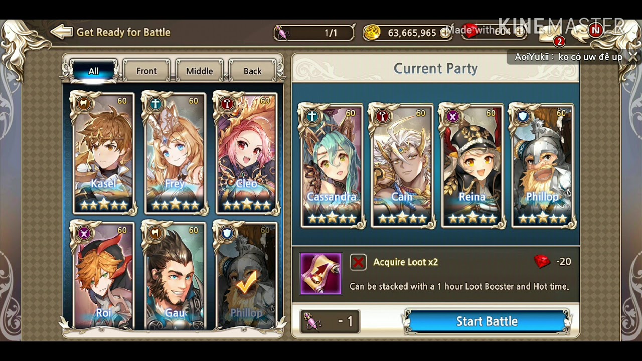 Beat Event King's Raid Chase & Demia - YouTube