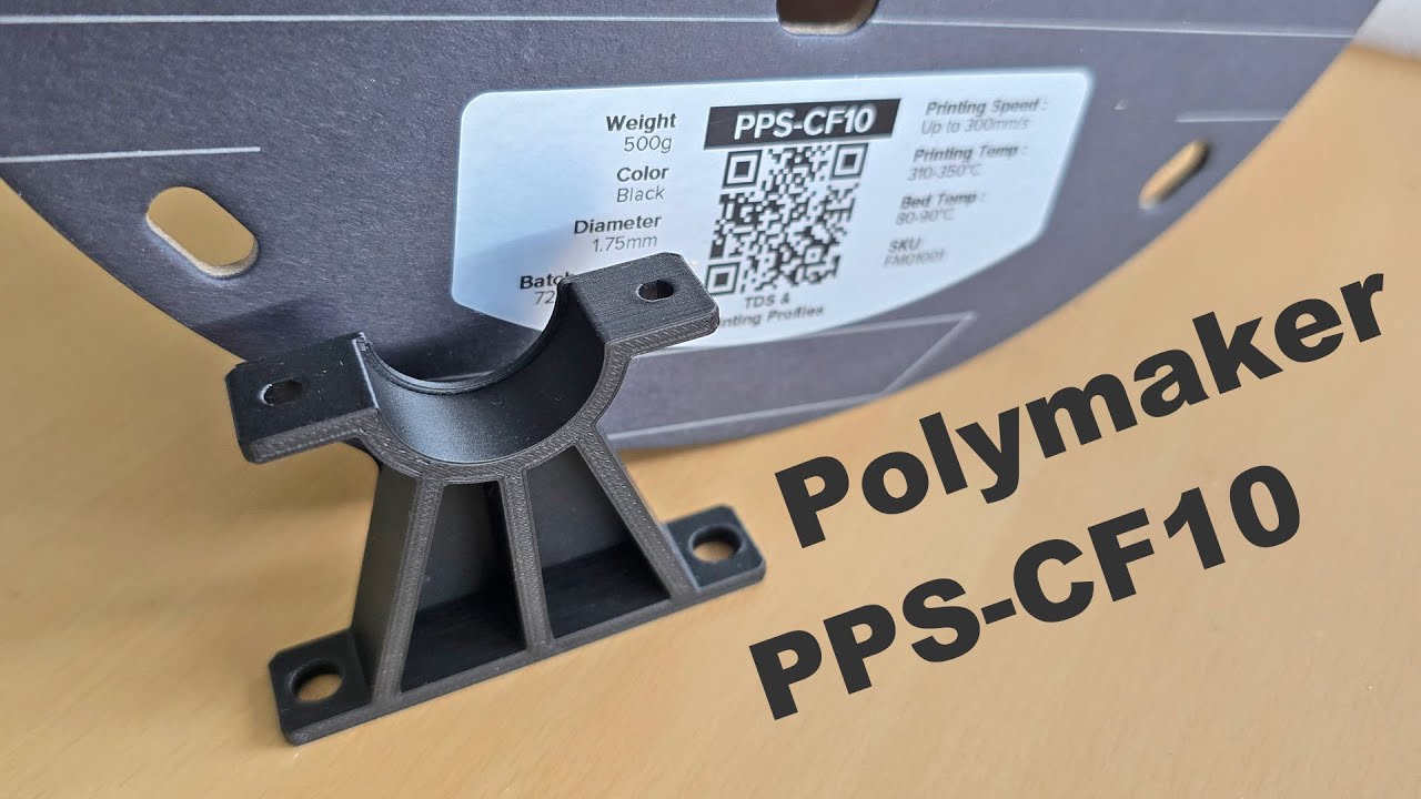 Polymaker PPS-CF10: Stronger Than ABS or Even PPA-CF? - YouTube