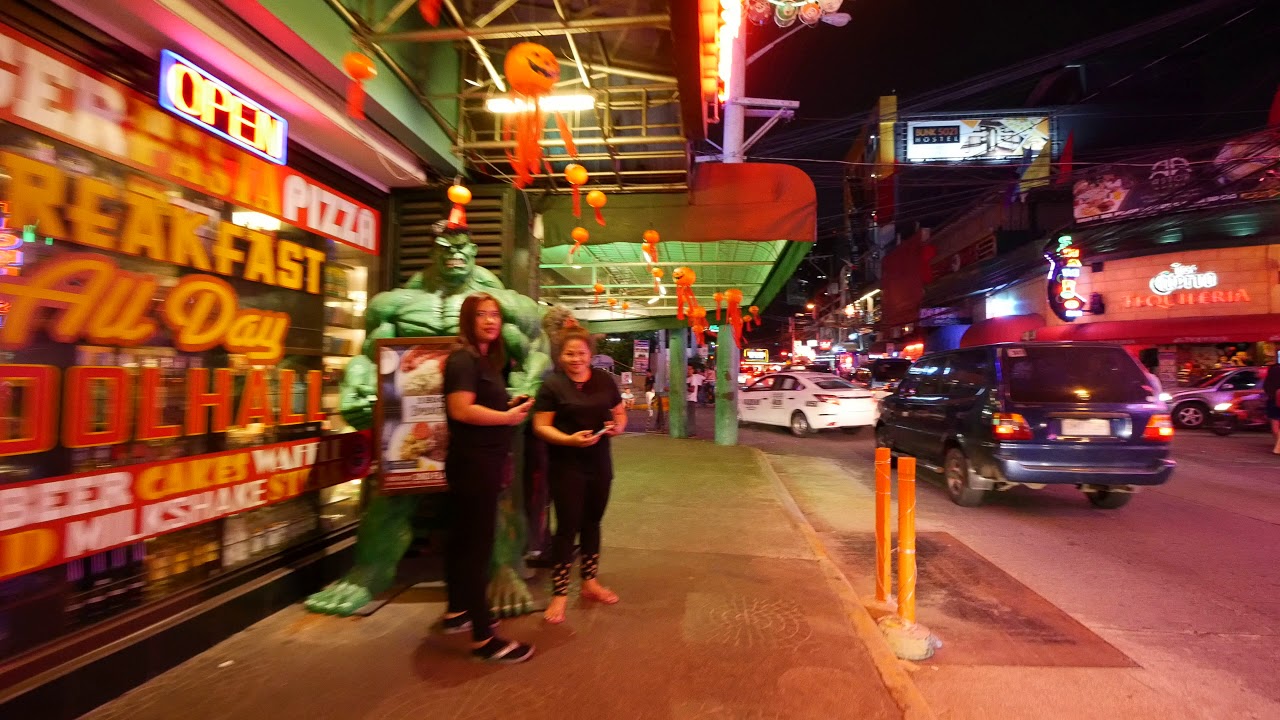 【4K】Bars & Neon Lights in Poblacion, Makati, Philippines Part 3 - YouTube