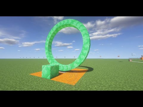 HOW TO MAKE A CIRCLE IN MINECRAFT!!! not clickbate - YouTube