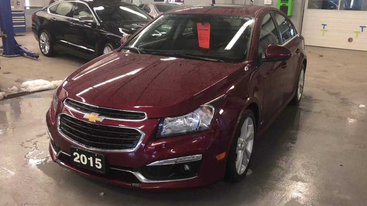 2015 Chevrolet Cruze LT Siren Red Tintcoat Roy Nichols Motors Courtice ...
