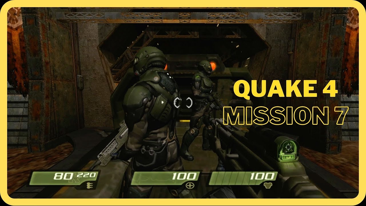 Quake 4 Mission 7 Canyon Walkthrough Video - YouTube