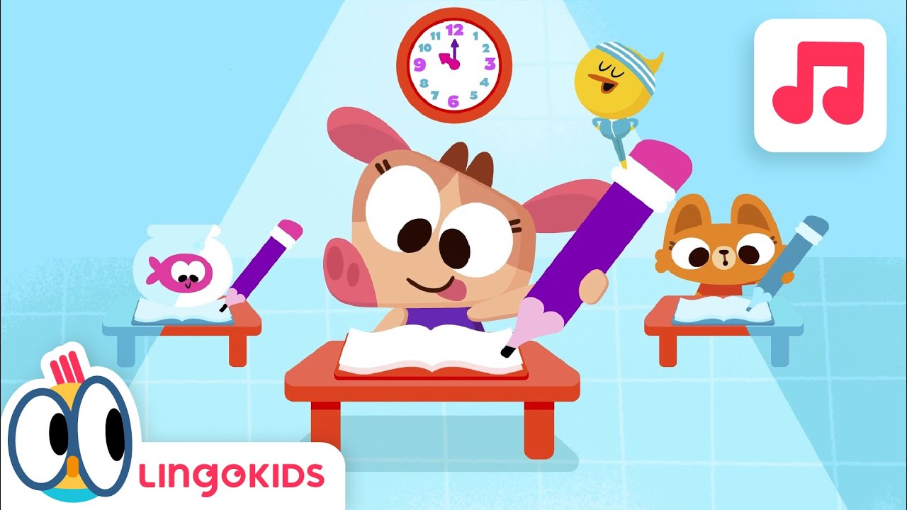 HOURS OF THE DAY ⏰ Daily Routines Song for Kids | Lingokids - YouTube