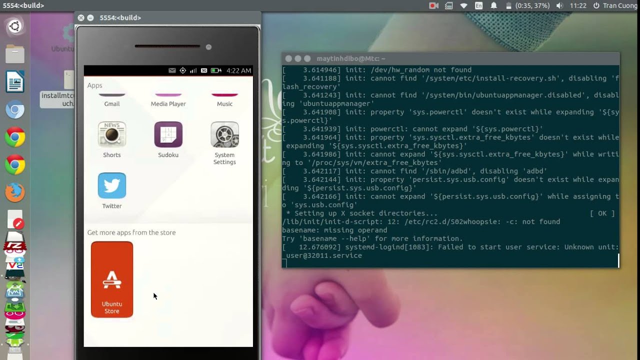 How to install Ubuntu touch emulator - YouTube